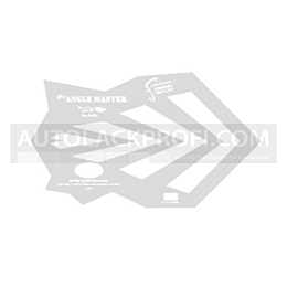 Airbrush Schablone "The Angle Master" | Autolackprofi
